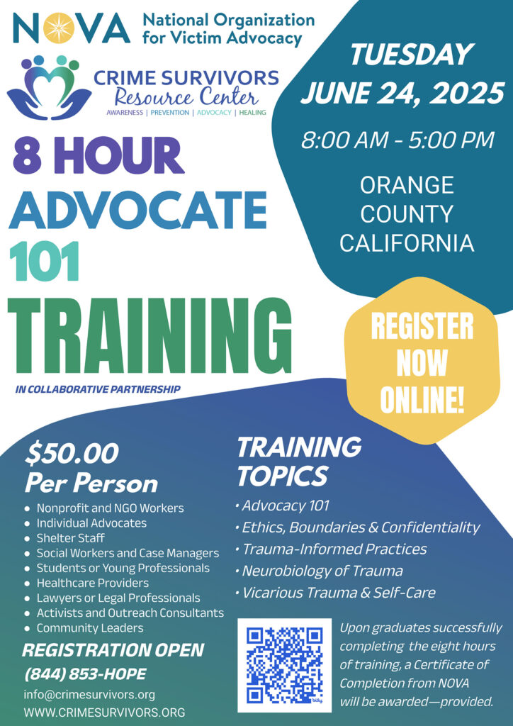 Crime Survivors Resource Center Official Site